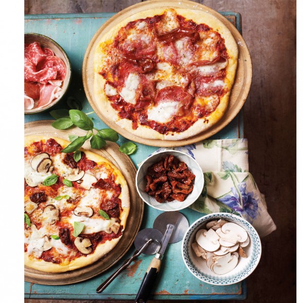 Build your own pizza - pizzas on board